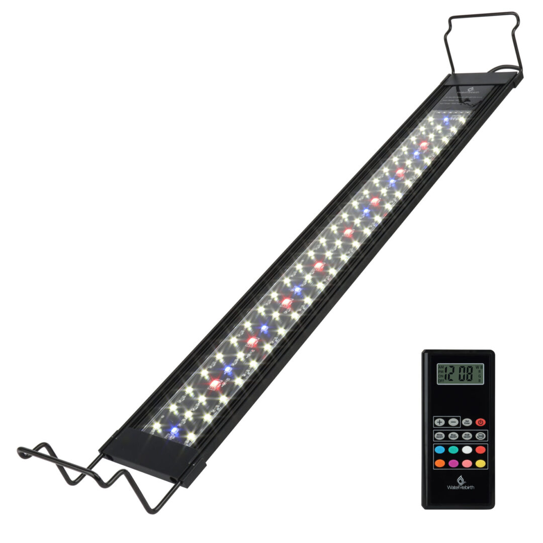 WATER REBIRTH 20" Fish Tank Light LED Aquarium Lights with Remote ...
